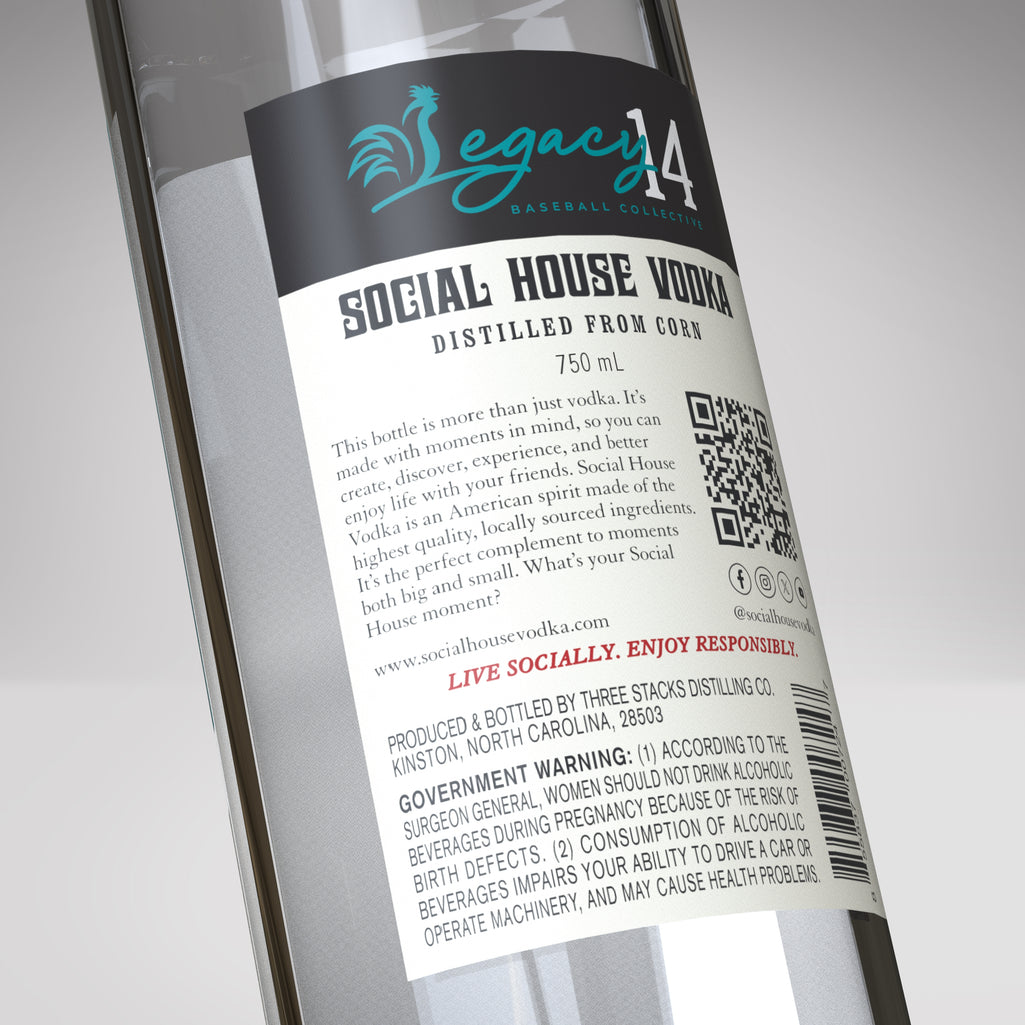 Legacy 14 Limited Edition Vodka 750ML – SOCIAL HOUSE®