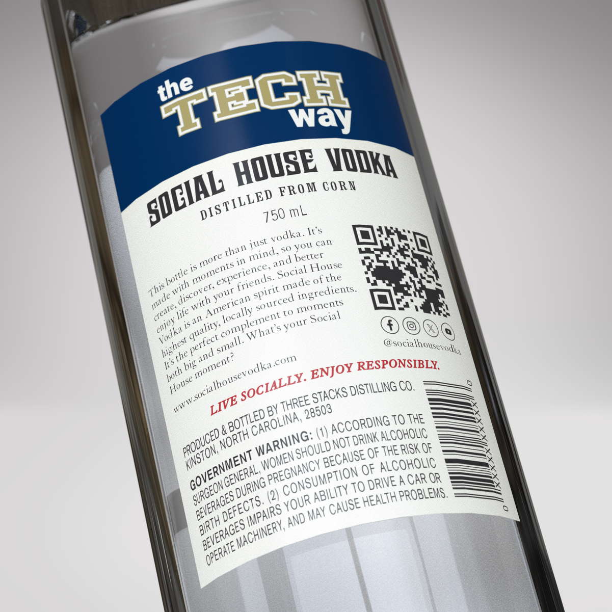 Tech Way Limited Edition Vodka 750ML – SOCIAL HOUSE®
