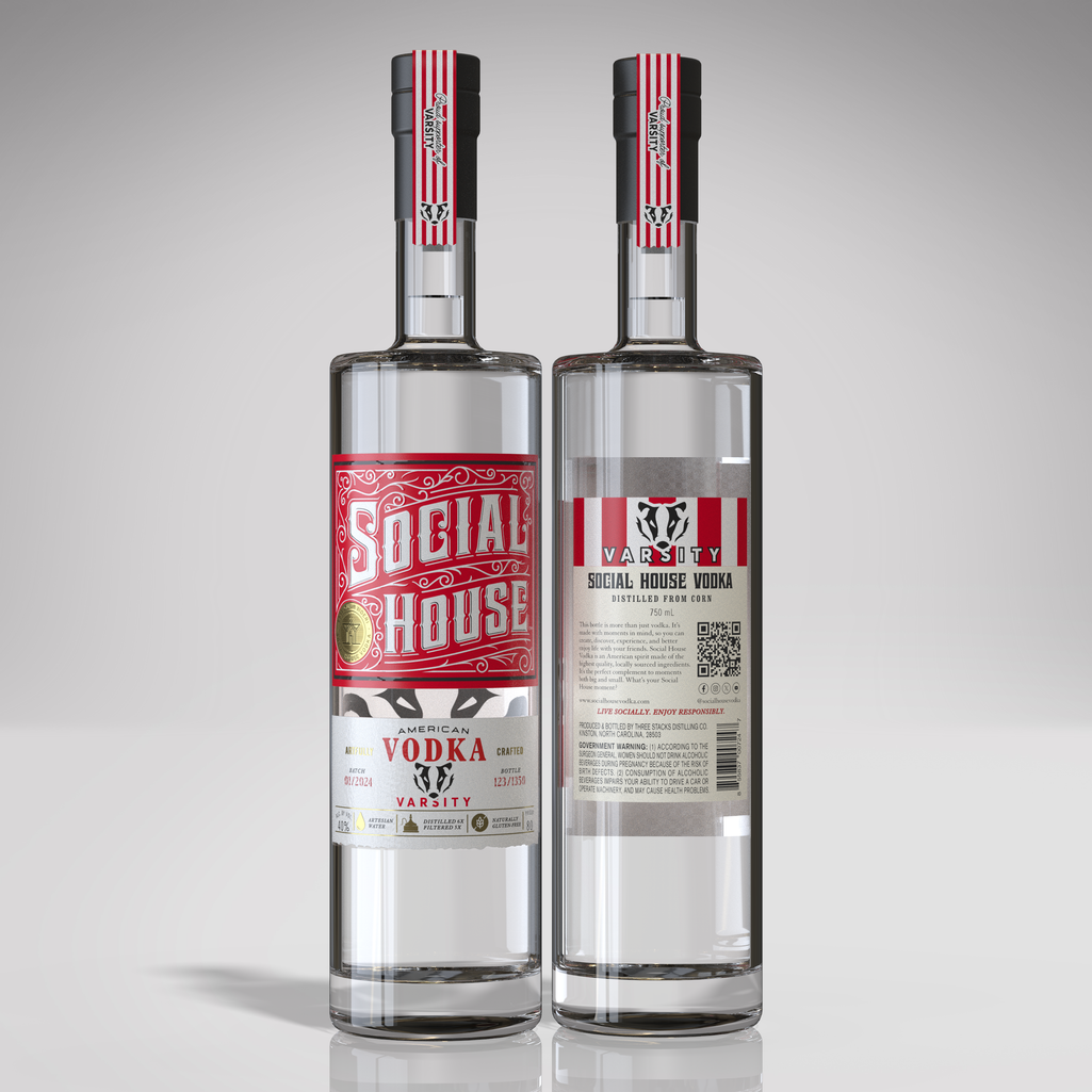 The Varsity Limited Edition Vodka 750ML – SOCIAL HOUSE®