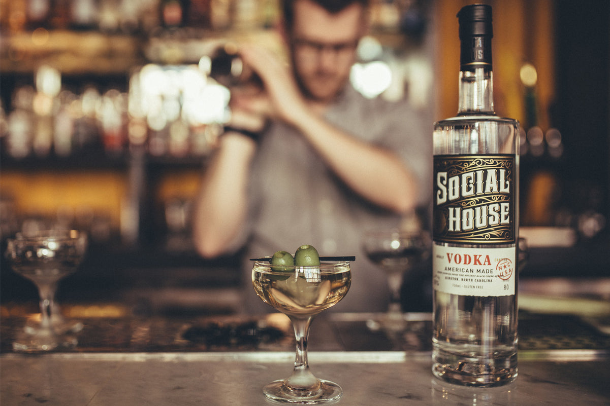 SOCIAL HOUSE® Vodka | North Carolina Vodka | Distillery Kinston NC